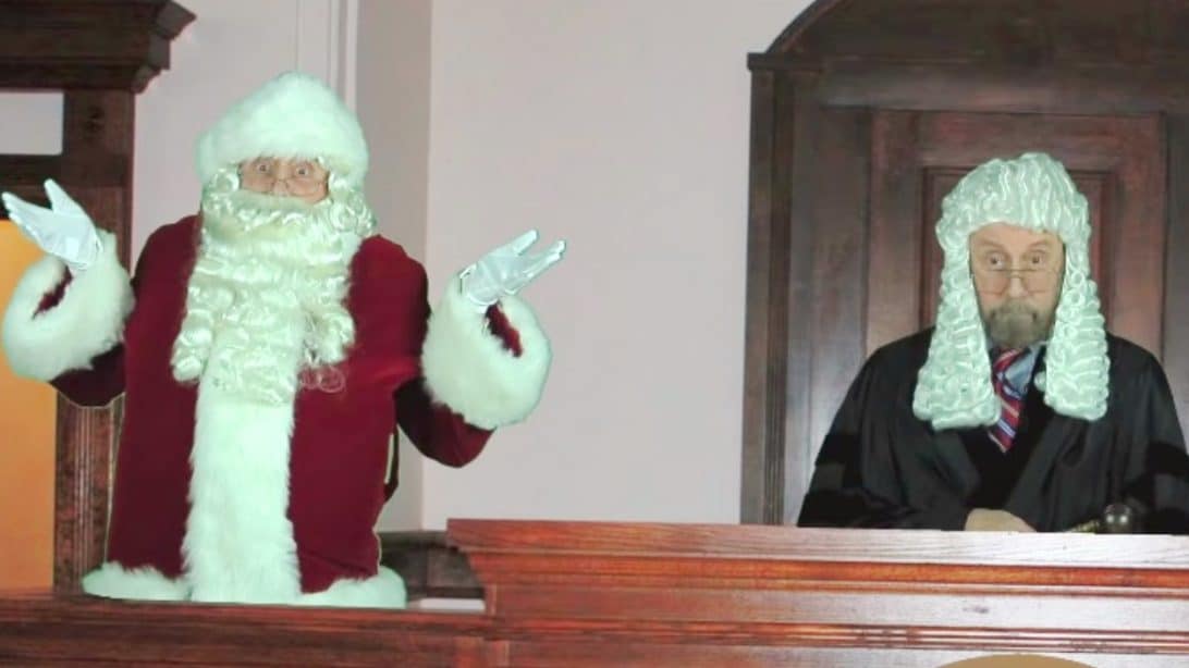 Ray Stevens Has Santa Put On Trial In Video For "Nightmare Before ...