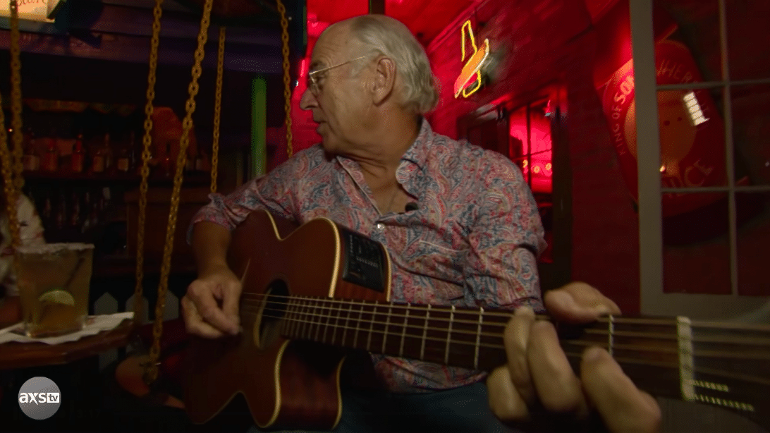 Jimmy Buffett Sings "Life Is Just A Tire Swing" For His Daughter Savannah