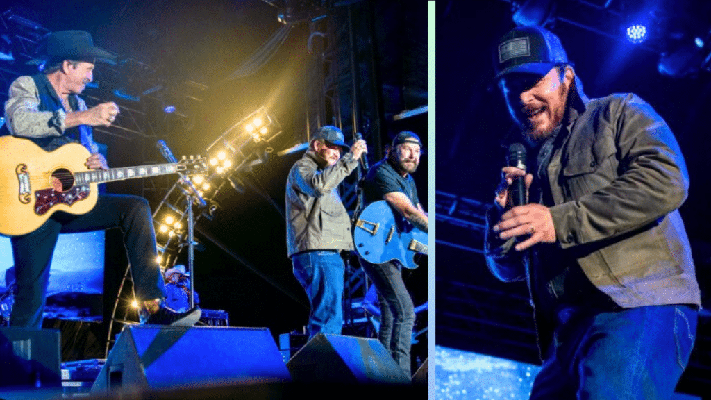 "Yellowstone" Star Cole Hauser Joins Brooks & Dunn To Sing "Neon Moon"