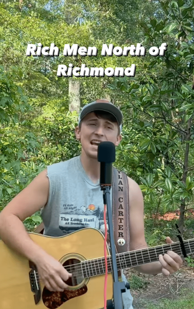 'The Voice' Frontrunner Dylan Carter Covers "Rich Men North of Richmond"
