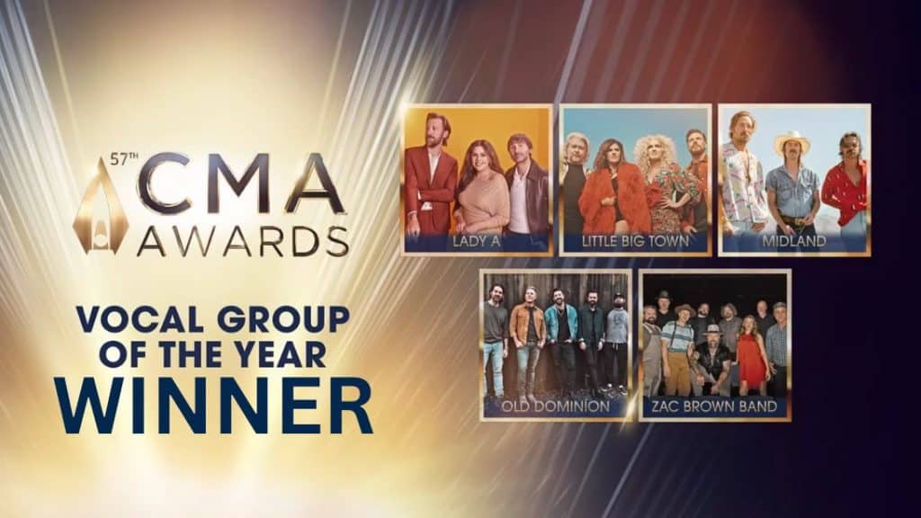 CMA Names Vocal Group Of The Year Winner