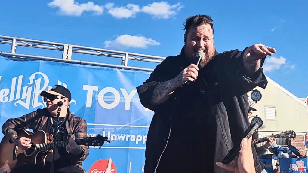 Jelly Roll Kicks Off Huge Holiday Toy Drive With A Free Parking Lot ...