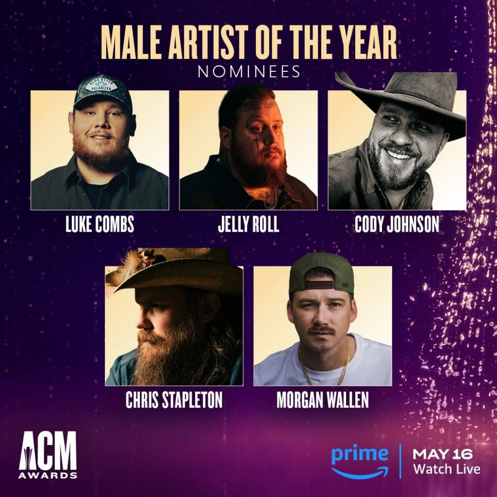 2024 ACM Awards: The Male Artist Of The Year Winner Is...
