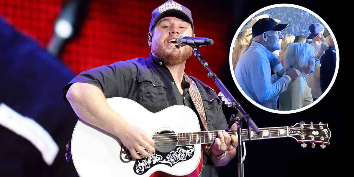Elderly Couple Goes Viral After Adorable Moment During Luke Combs Concert