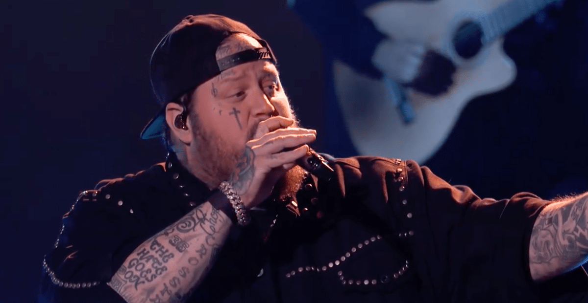 Jelly Roll Debuts Emotional New Song "I Am Not OK" During 'The Voice ...