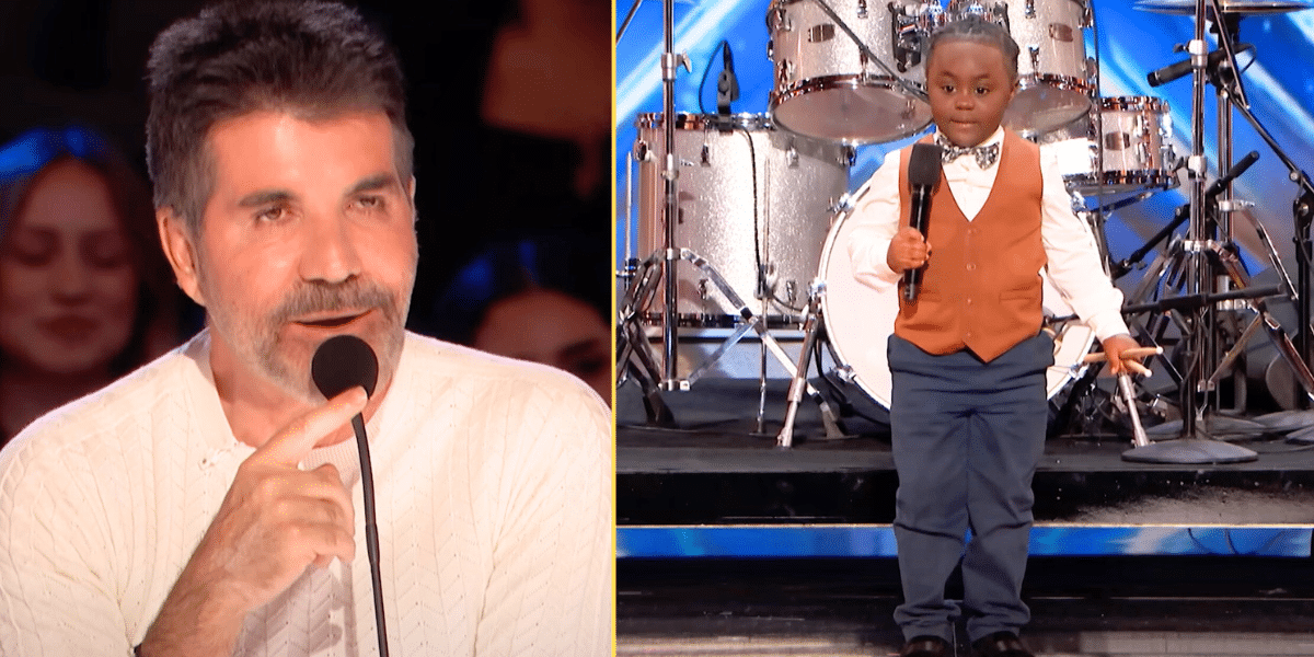 Simon Calls 5-Year-Old Drummer's "AGT" Audition "Brilliant"