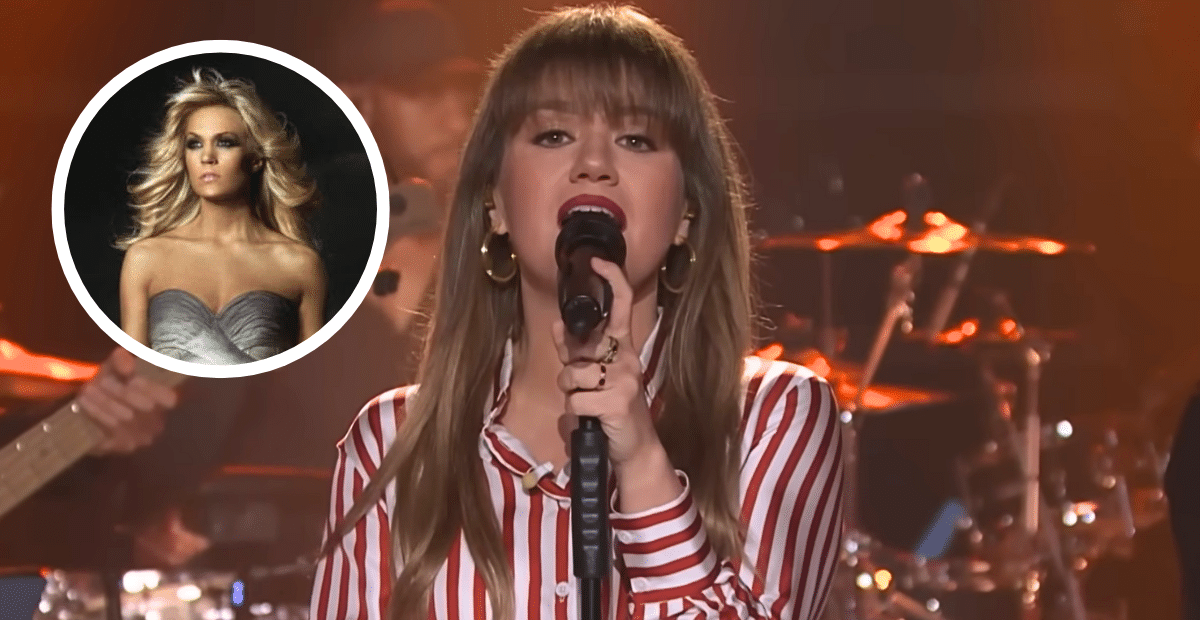 Kelly Clarkson Covers Carrie Underwood's "Blown Away"