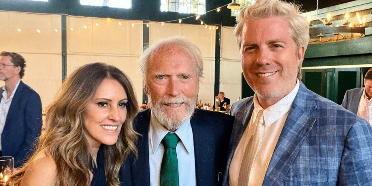 Clint Eastwood Photographed at Youngest Daughter's Wedding