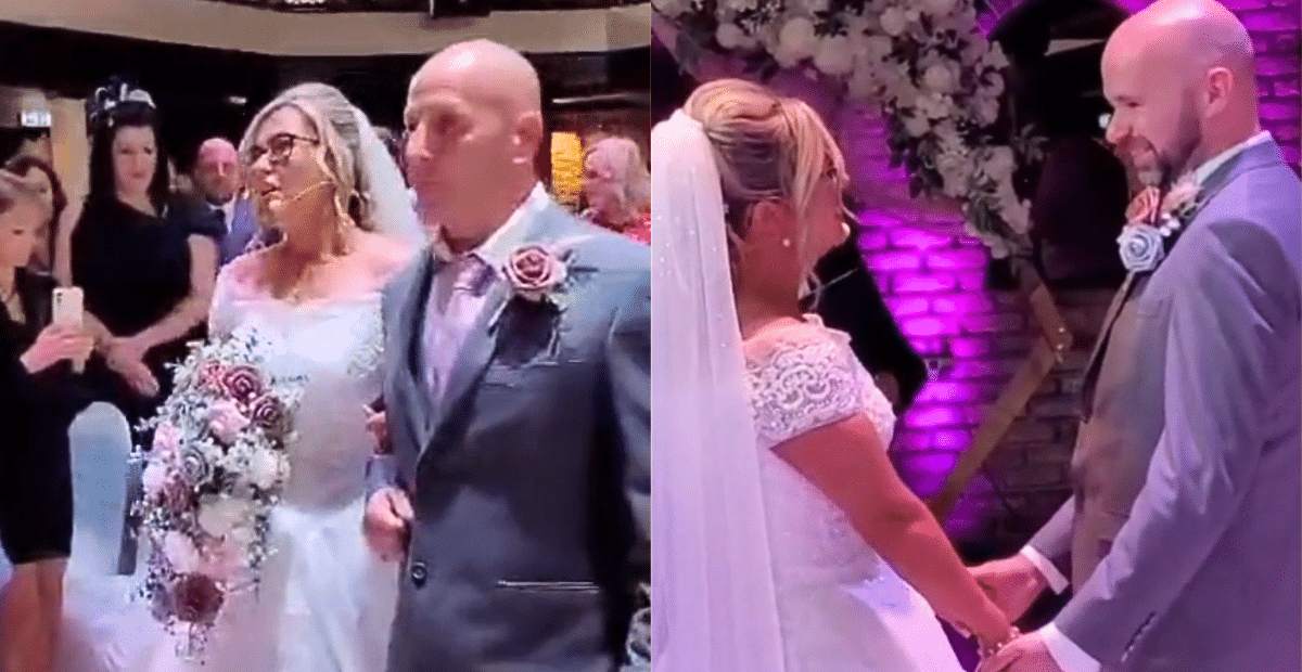 Bride Surprises Groom By Singing Shania Twain Hit As She Walks Down The ...