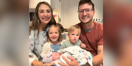 Reed & Brighton Robertson Welcome Baby #3