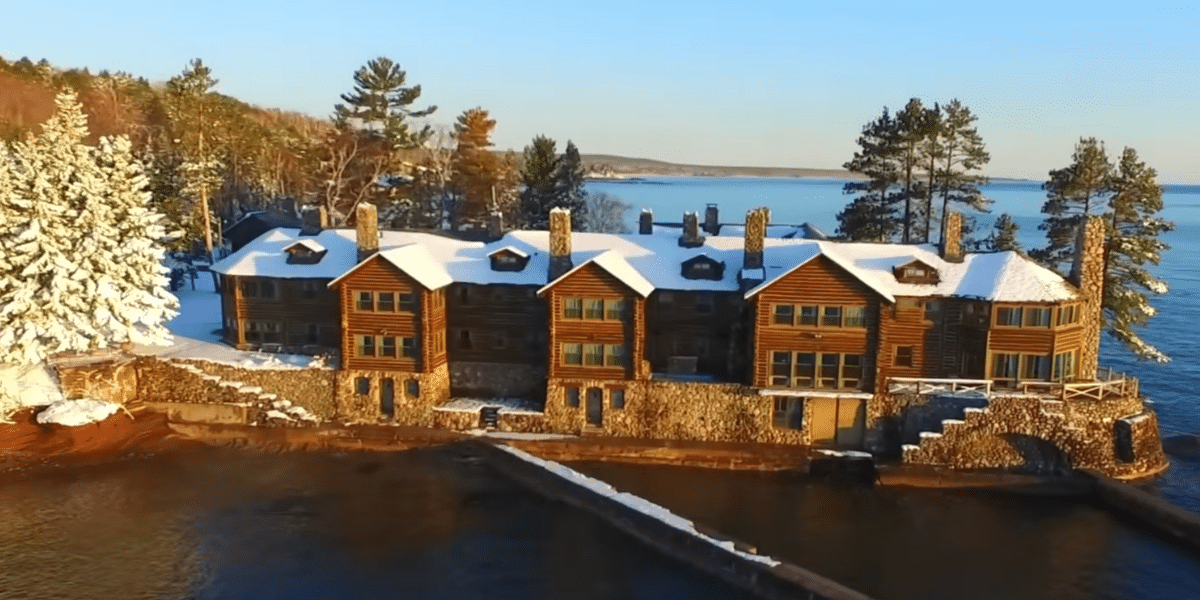 See Inside America's Largest And Most Expensive Log Cabin Estate