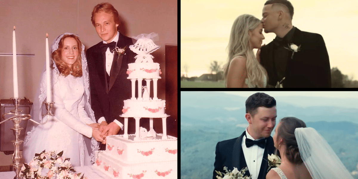 25 Of Your Favorite Country Singers' Stunning Wedding Photos