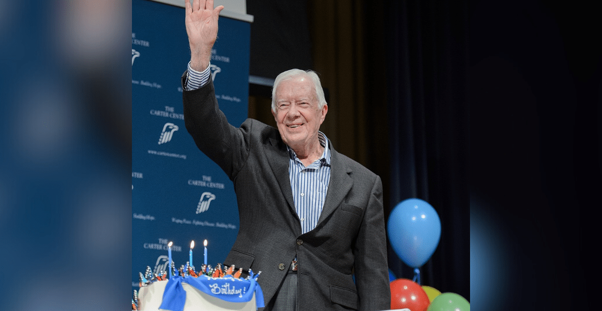 Jimmy Carter Becomes First U.S. President To Turn 100 Years Old