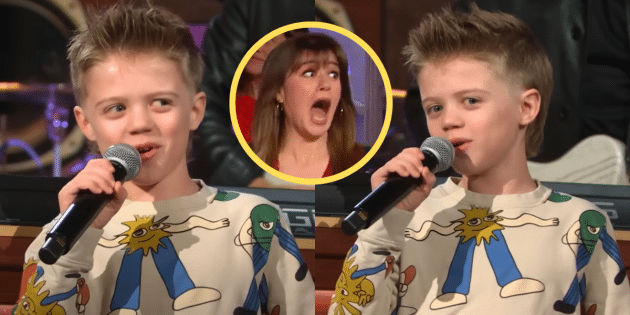 Kelly Clarkson Releases Full Video Of 8-Year-Old Son Singing Frank ...