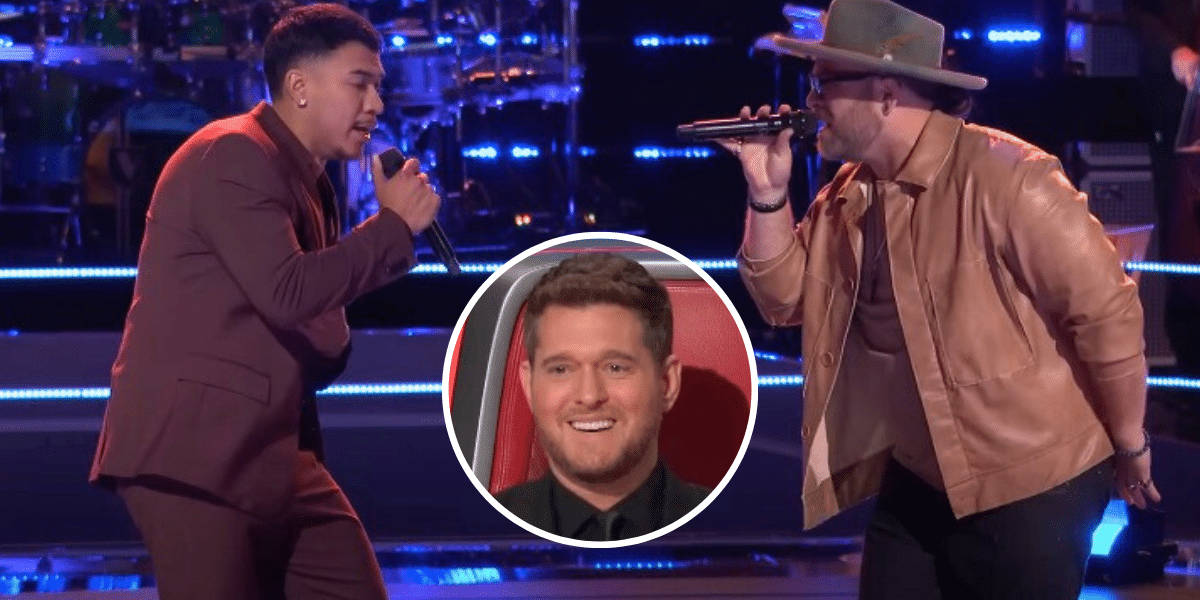 Team Bublé Singers Reimagine His Song "Home" For "Voice" Battle