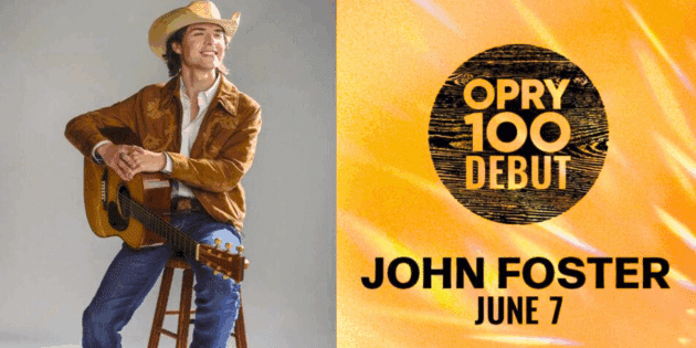 "Idol" Runner-Up John Foster Invited To Make His Grand Ole Opry Debut