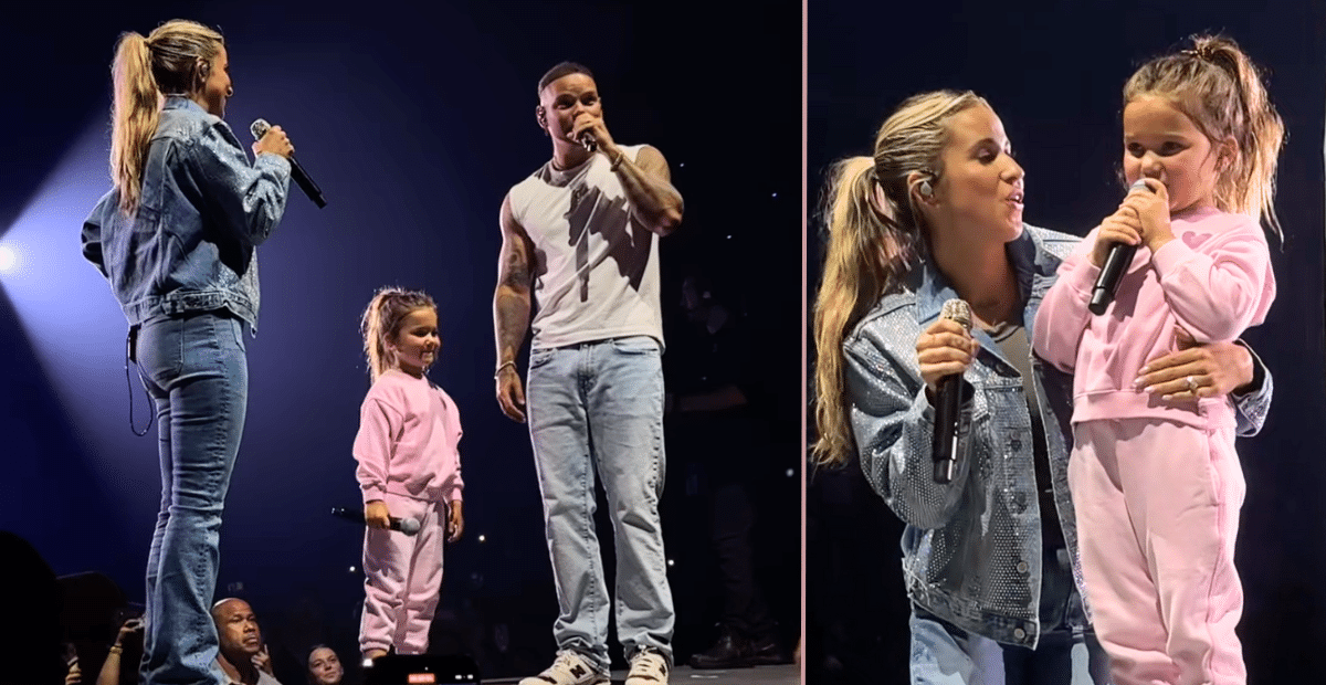 Kane & Katelyn Brown's Five-Year-Old Daughter Joins Them Onstage To ...
