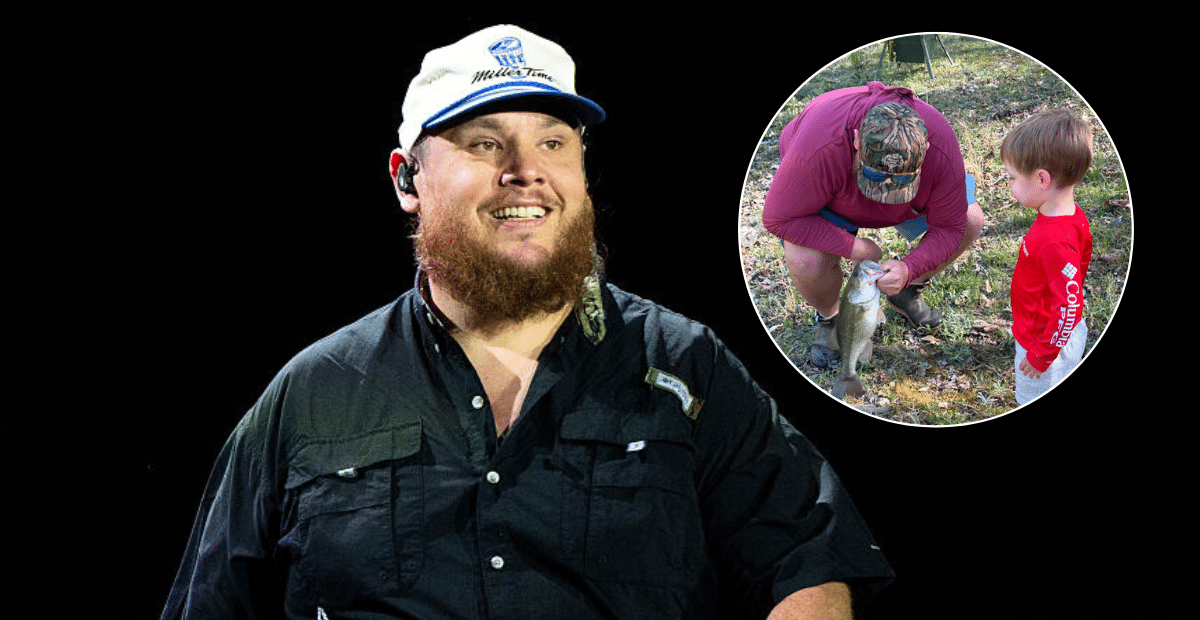 Luke Combs Shows Off His Adorable Sons In New Photos
