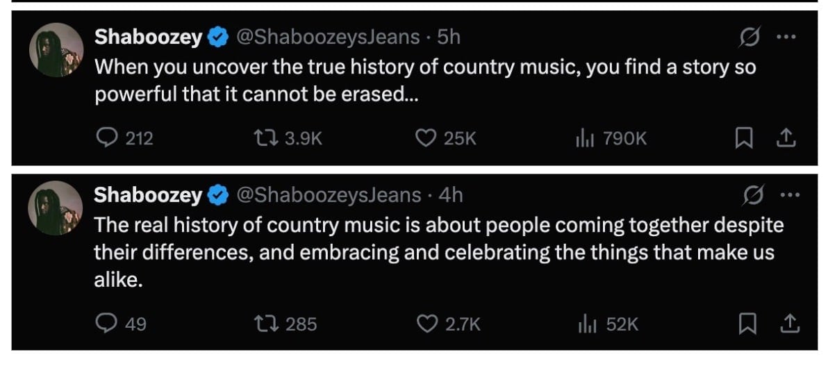 Shaboozey Breaks Silence On Viral Moment At AMAs