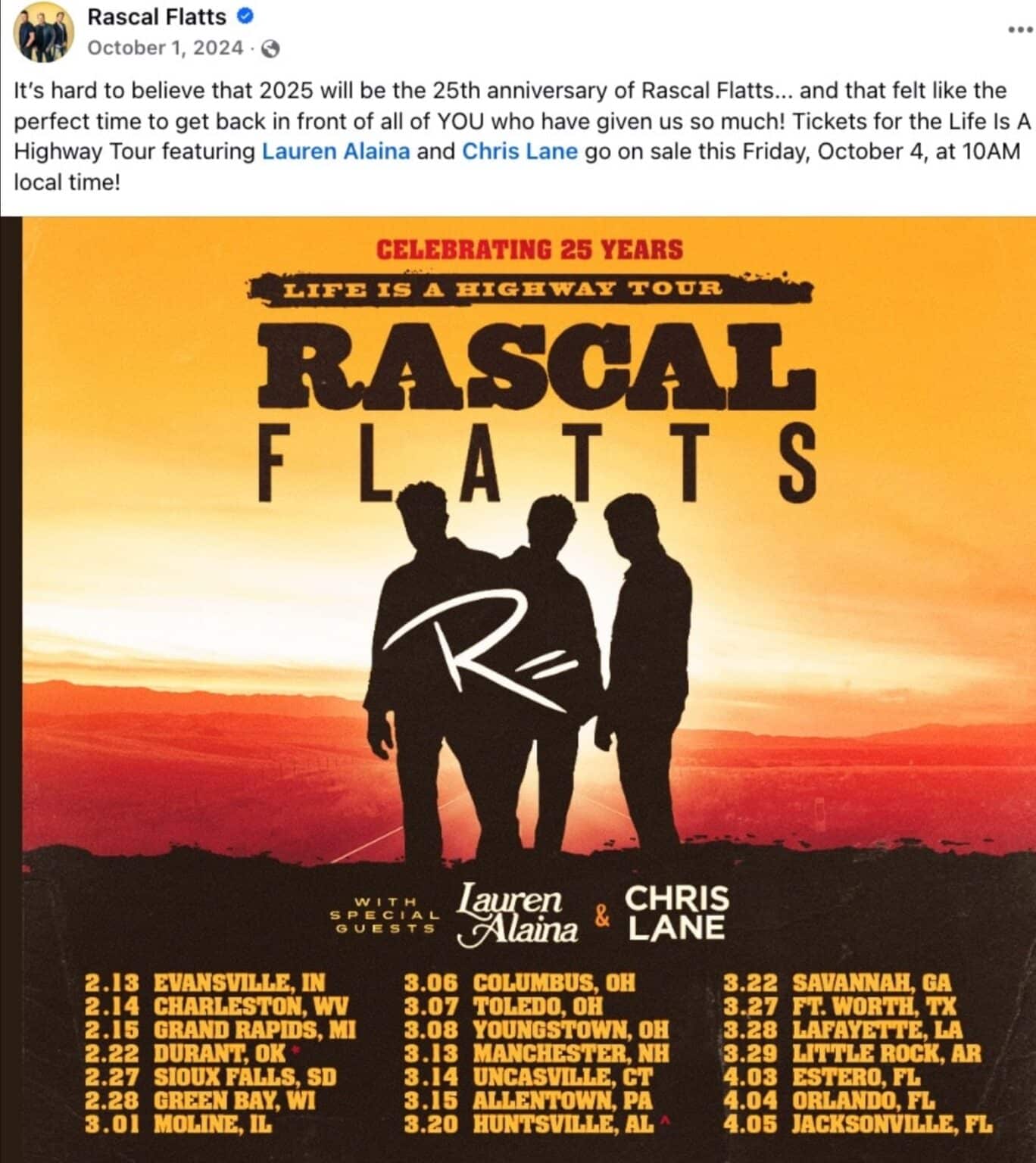Rascal Flatts Release First Album In 8 Years