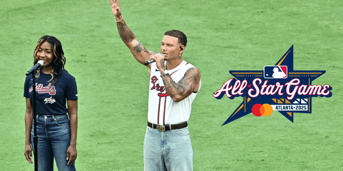 Kane Brown Impresses With "Georgia On My Mind" At The MLB All-Star Game