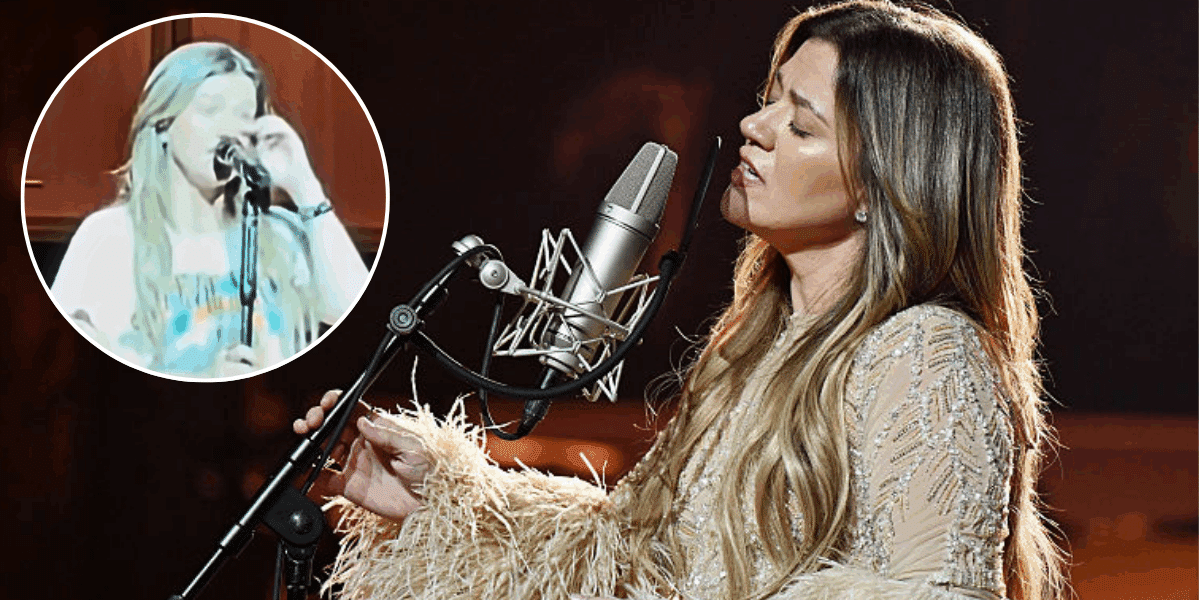 Kelly Clarkson Sheds Tears Singing Her Emotional New Rendition Of ...