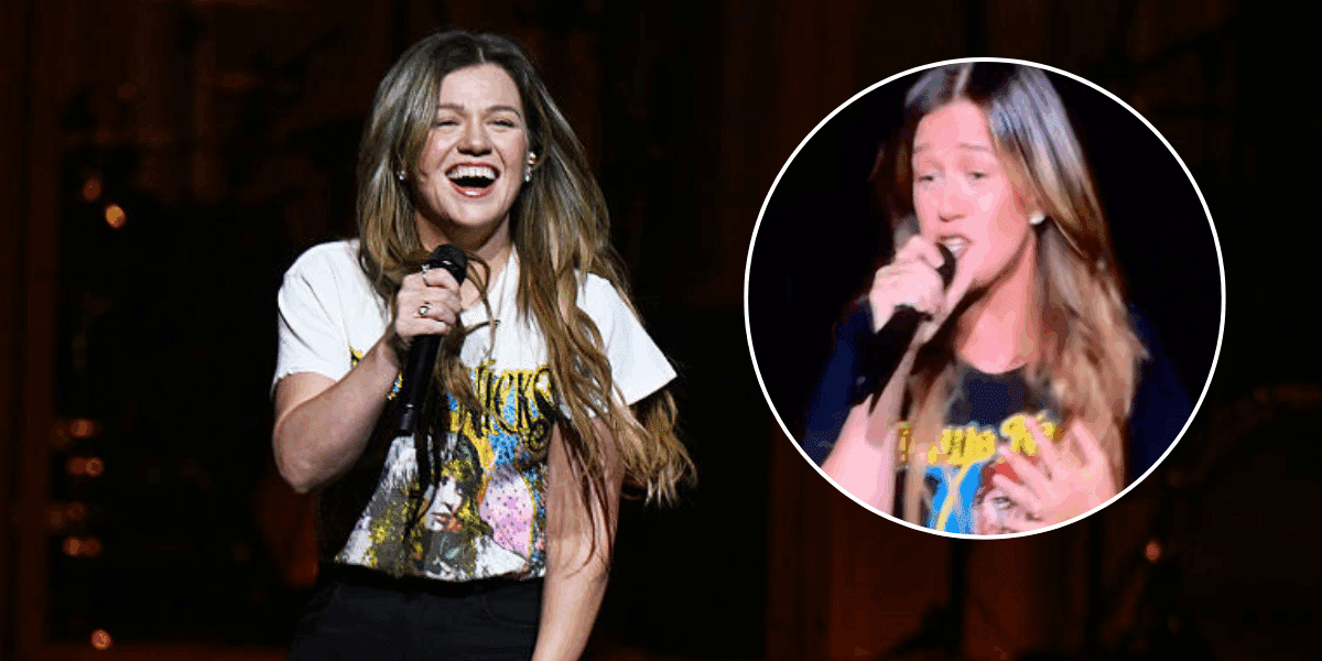 Kelly Clarkson Has Hilarious Wardrobe Malfunction During Vegas Show, "I ...