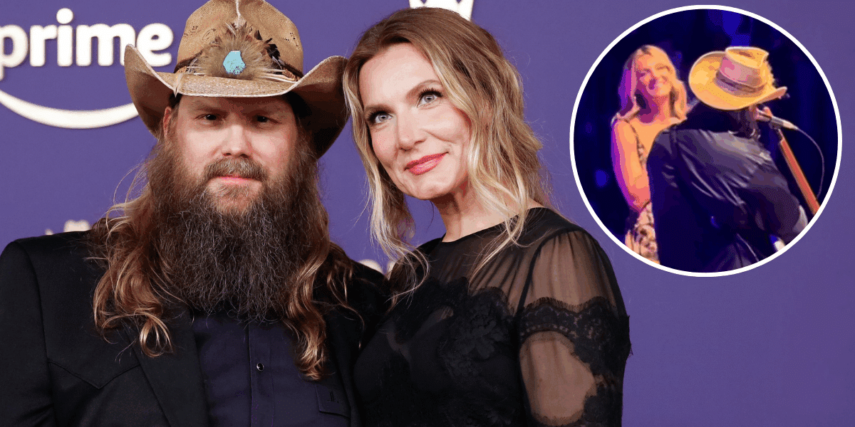 [Watch] Chris Stapleton Serenades His Wife Morgane In A Sweet Onstage ...