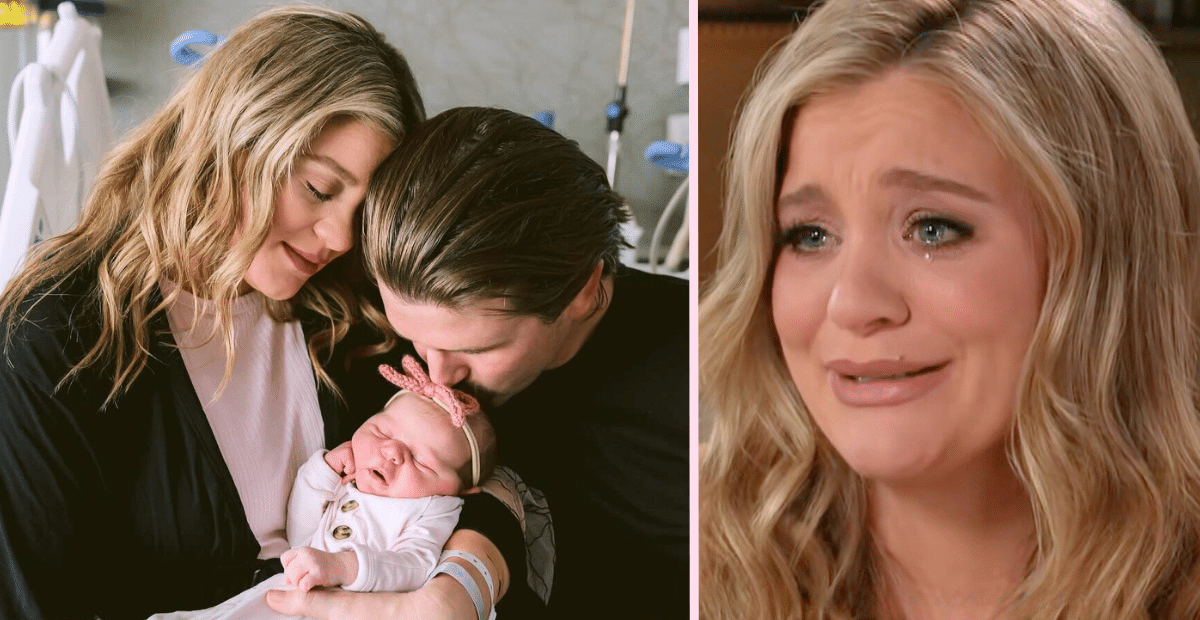 Lauren Alaina Gets Choked Up While Sharing Her Daughter's "Scary" Birth ...