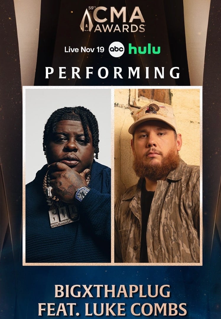 Cma Awards Rapper Bigxthaplug Luke Combs Give Fiery Pray Hard