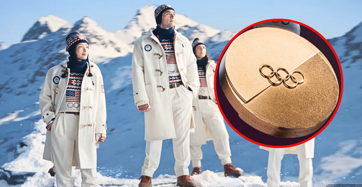 "Pure And Simple" Olympic Medals Await Top Athletes; U.S. Team Uniforms ...