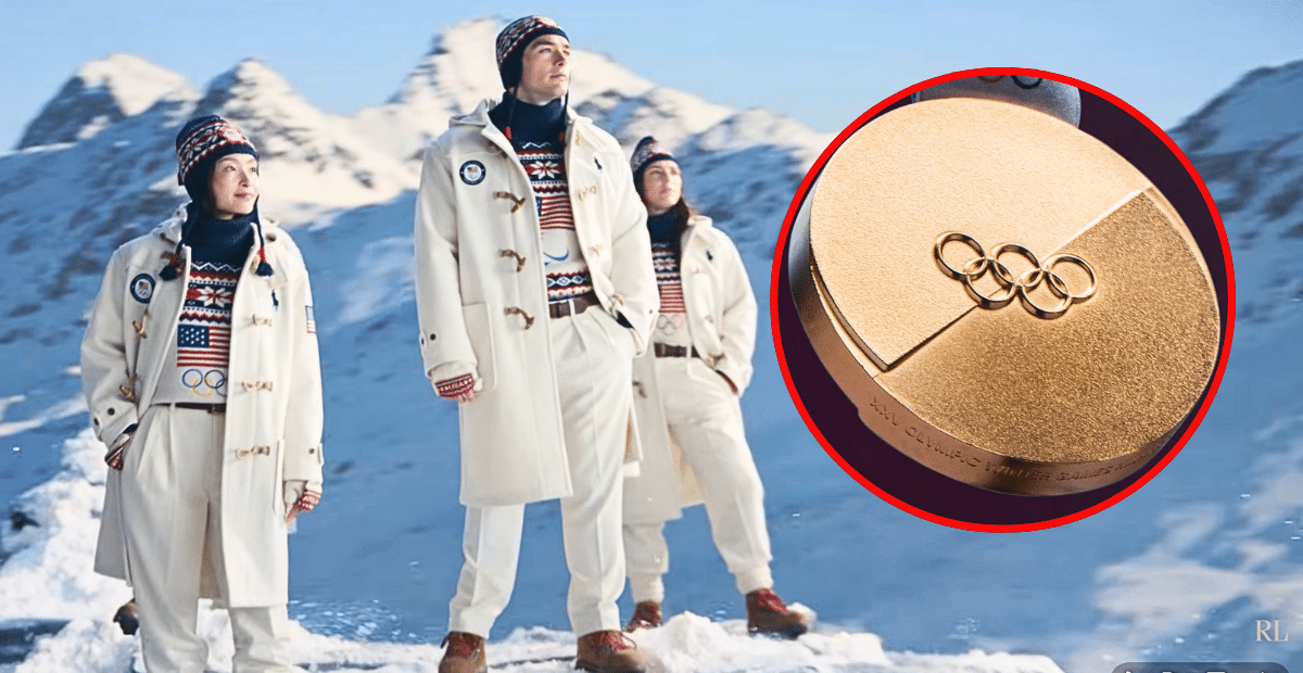"Pure And Simple" Olympic Medals Await Top Athletes; U.S. Team Uniforms ...