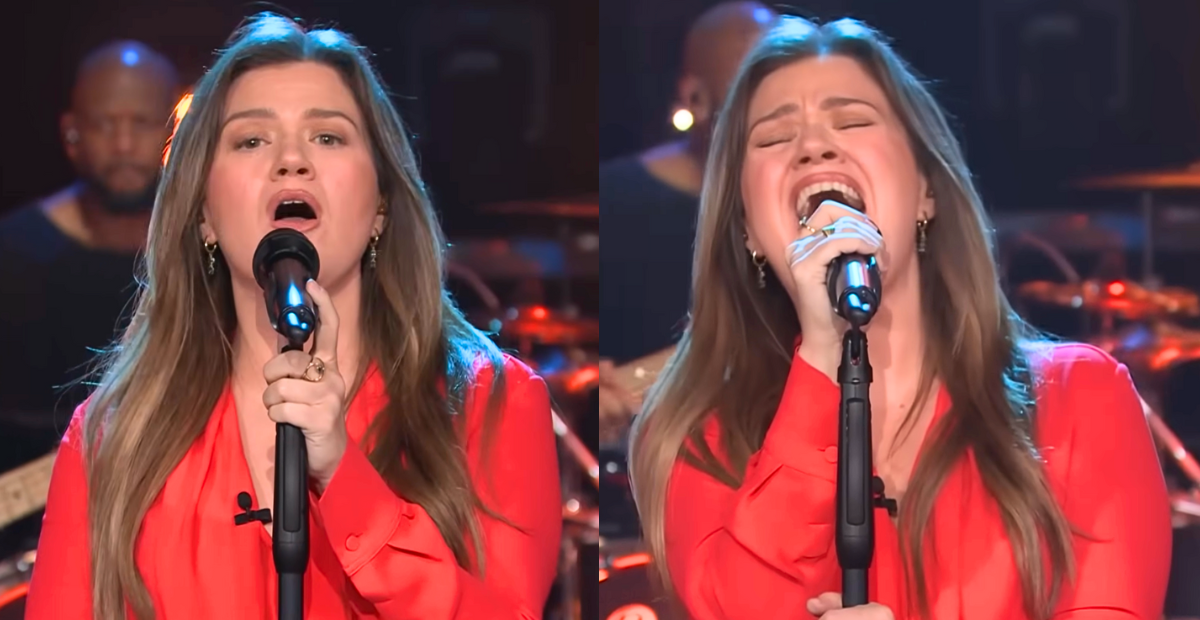 Watch Kelly Clarkson Hit A Mind-Blowing High Note While Covering The ...