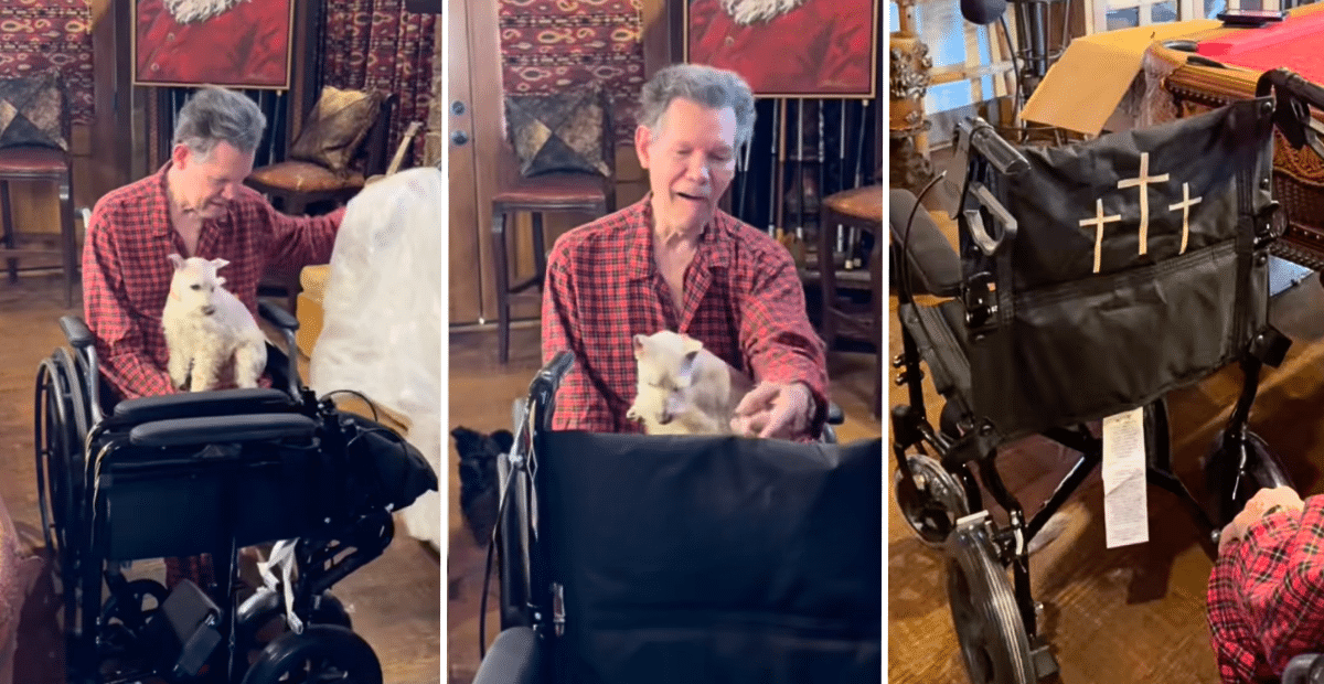 See Randy Travis' Sweet Reaction To His Wife Gifting Him A Custom ...