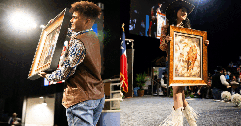 Student Artwork Breaks Auction Record At Houston Livestock Show and Rodeo