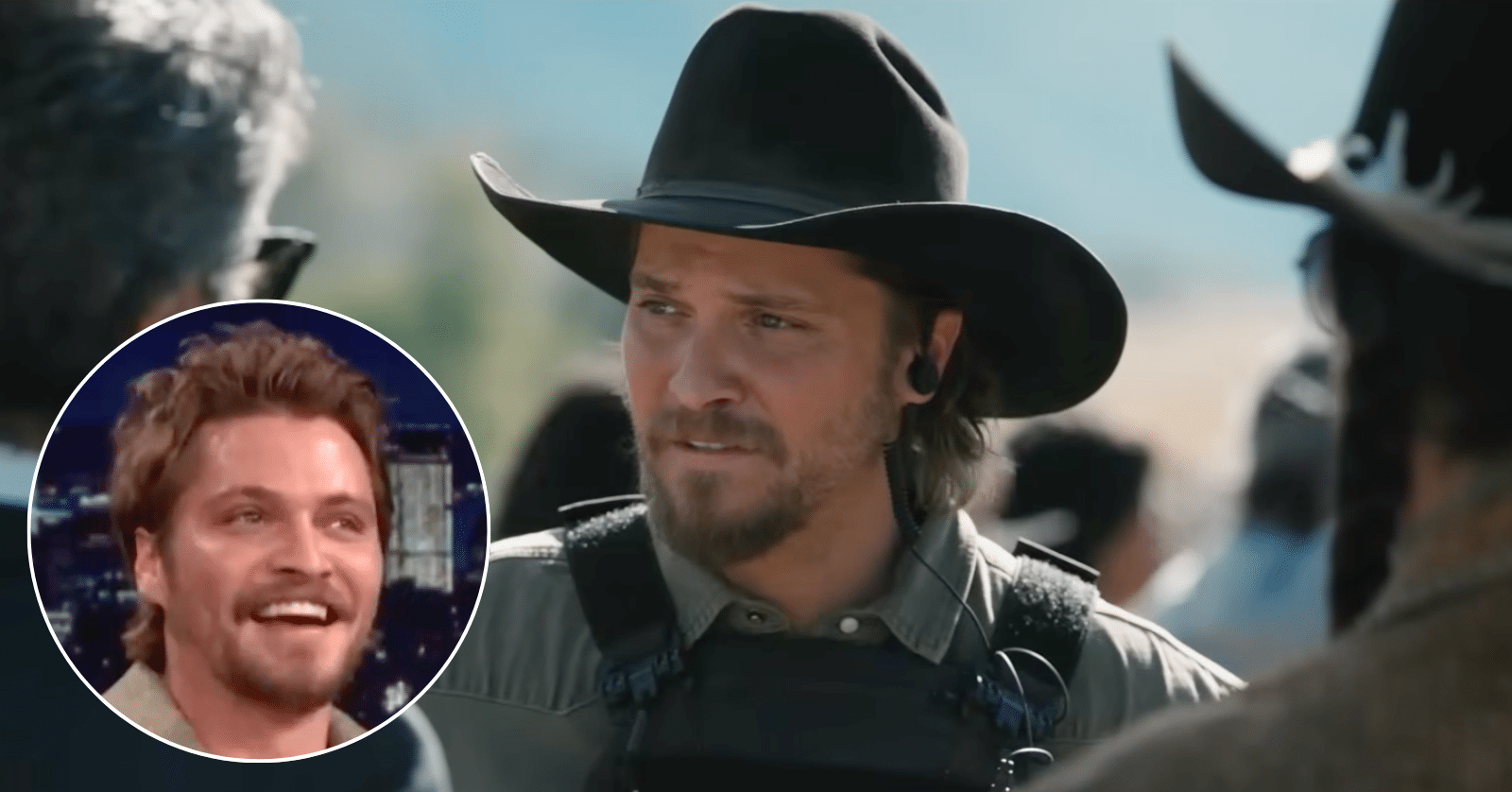 Luke Grimes Shares His Son's Hysterical Reaction Seeing Him Dressed As ...
