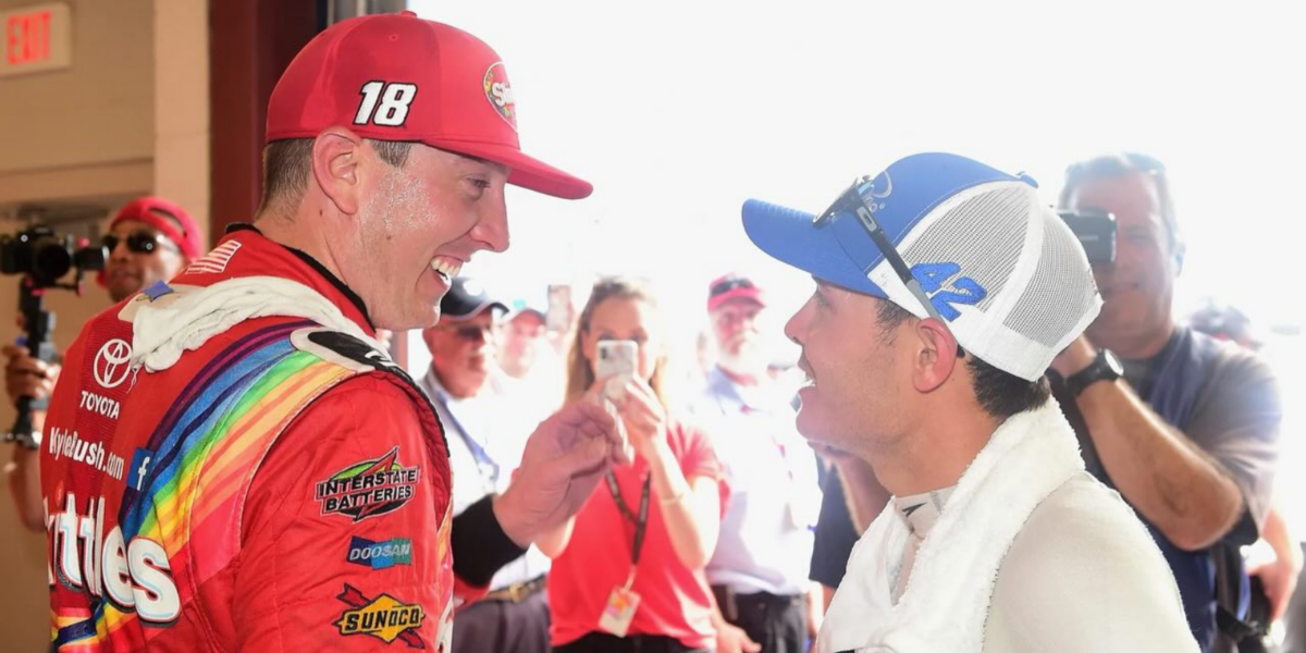 Kyle Larson Donates Winnings To Busch's 'Bundle of Joy' Charity